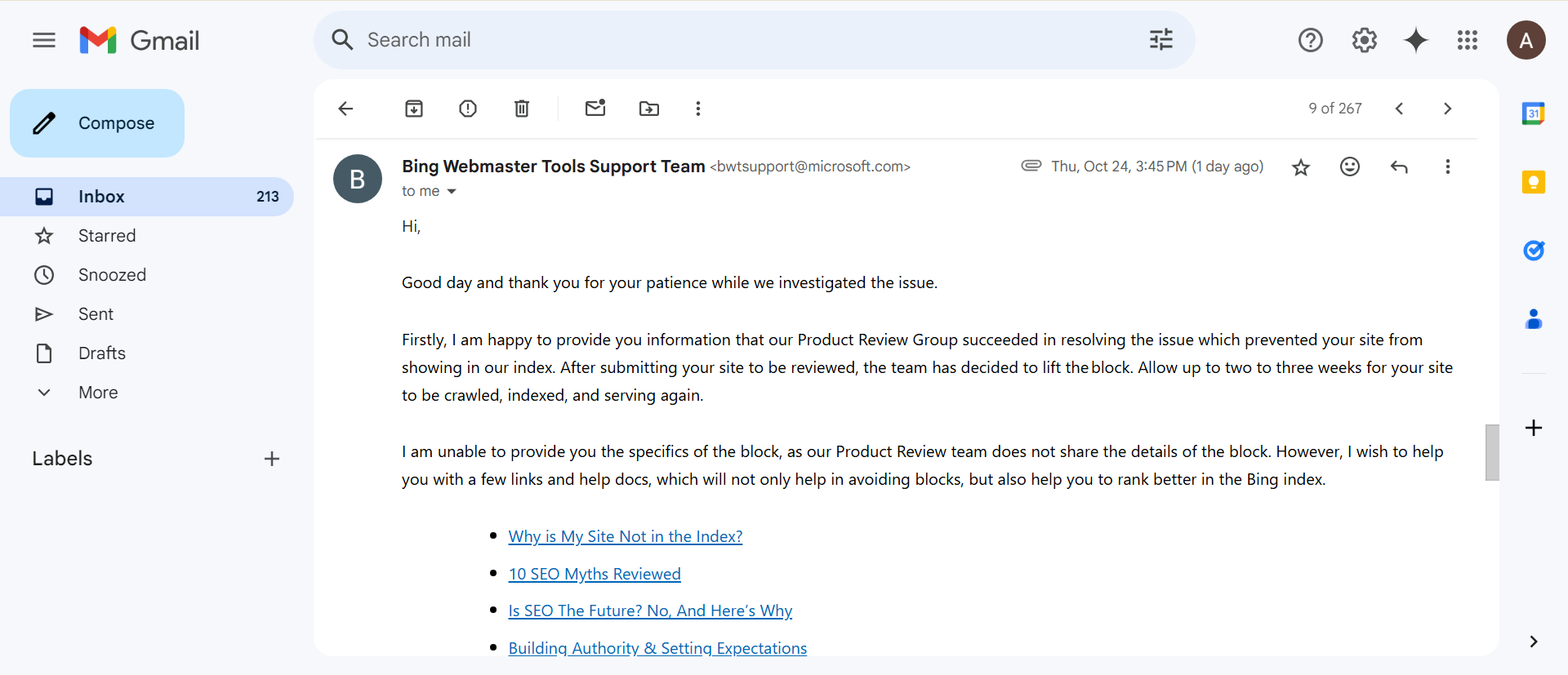 Bing De-indexed My Site: How I Recovered it in 3 Days